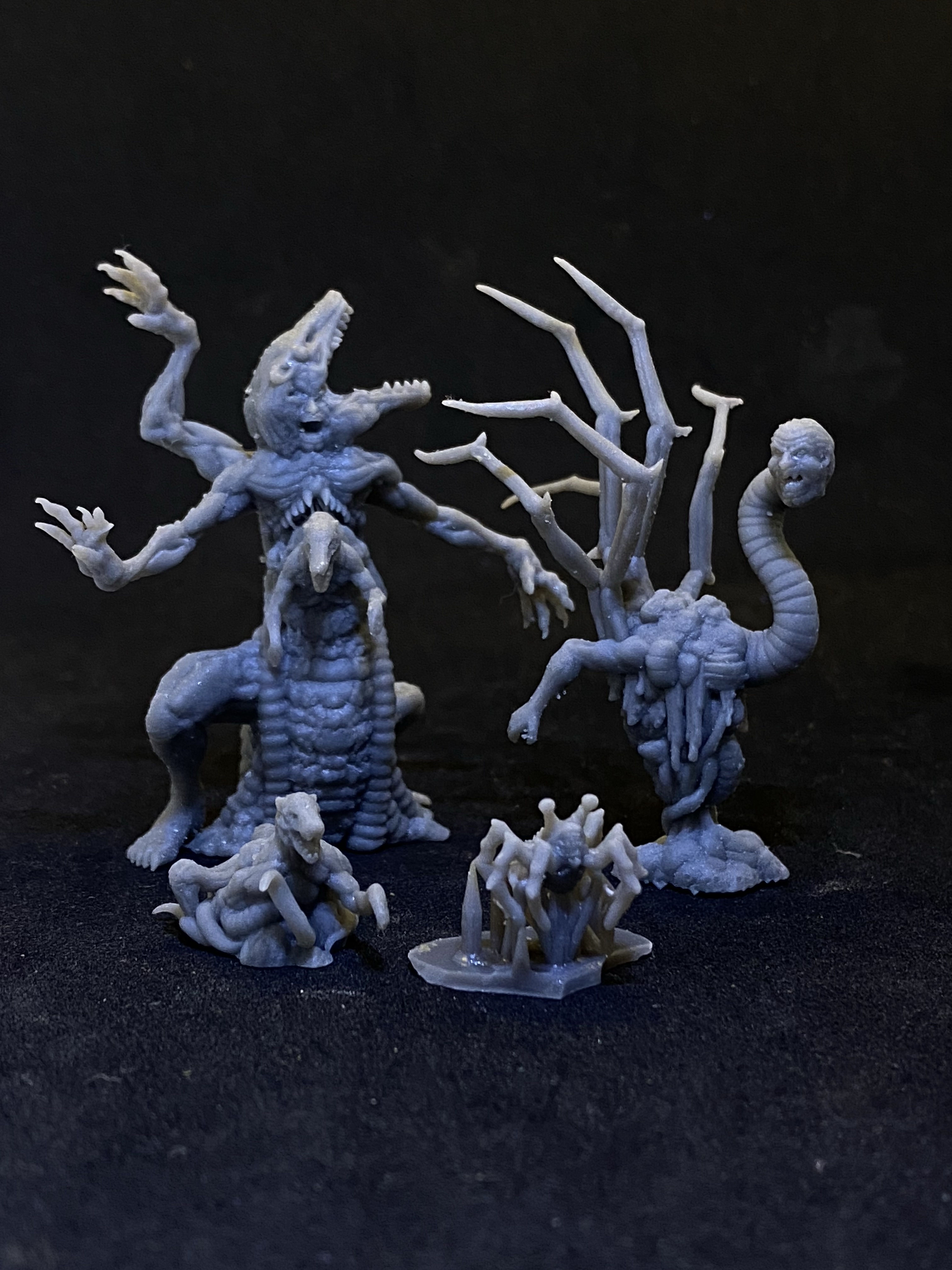 3D Printable MARCH 2025 SCIFI RELEASE by PAPSIKELS MINIATURES