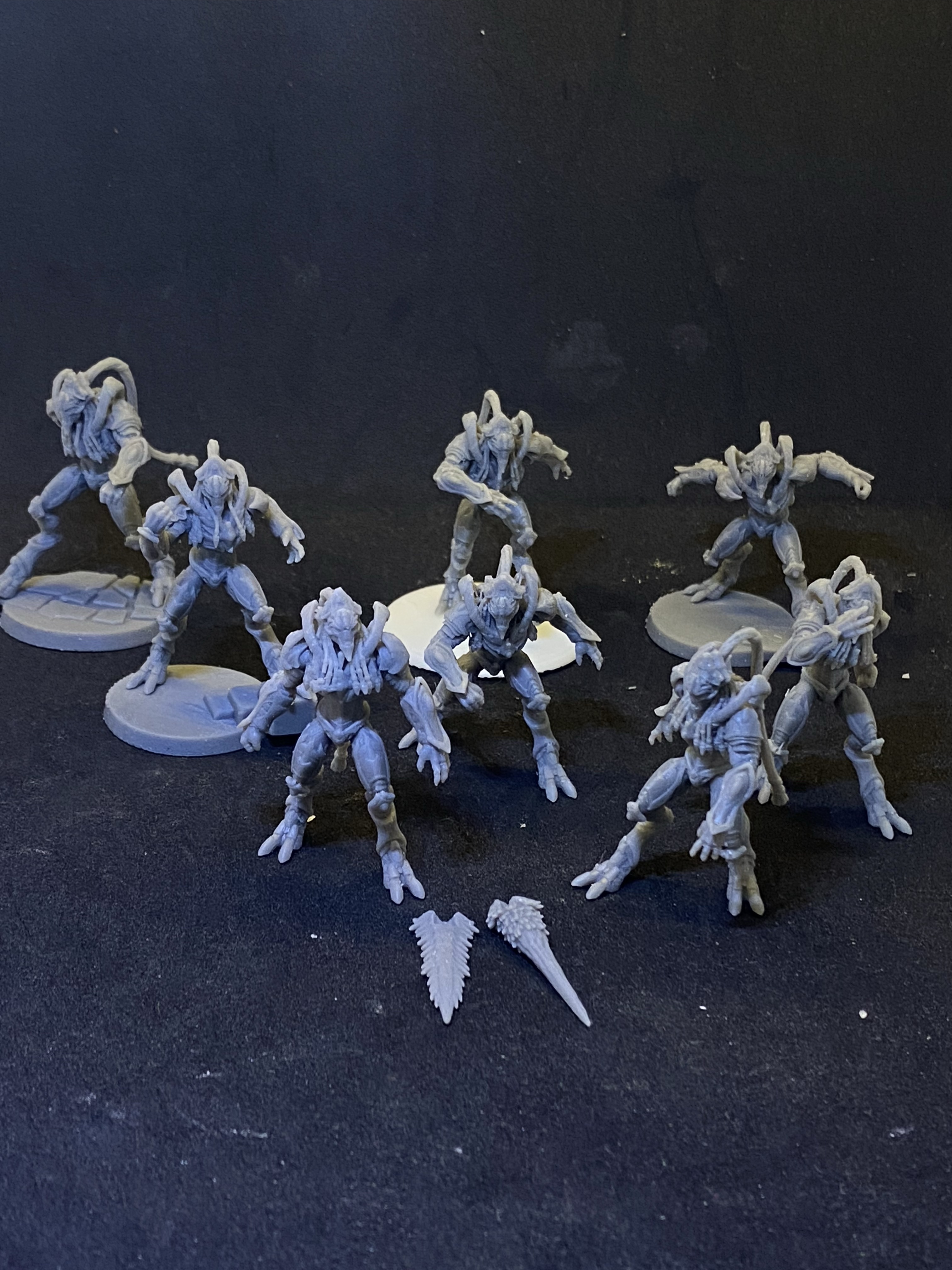 3D Printable MARCH 2025 SCIFI RELEASE by PAPSIKELS MINIATURES