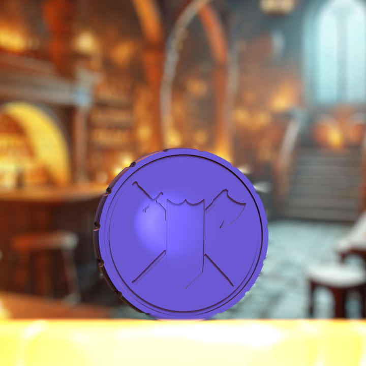 3D Printable Fighter Token by Hogan's Heroic Hoard
