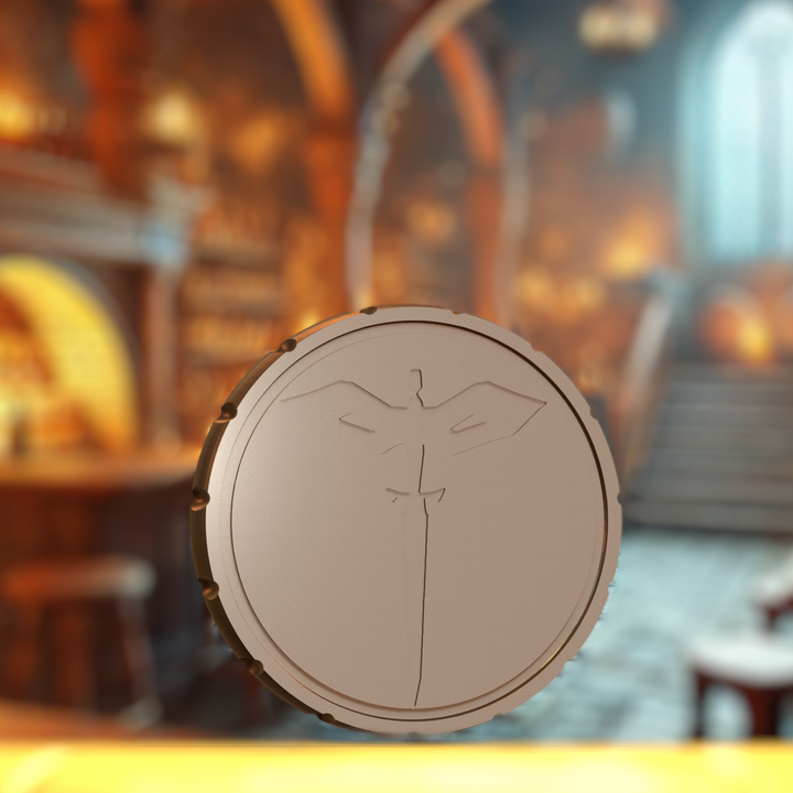 3D Printable Rogue Token by Hogan's Heroic Hoard