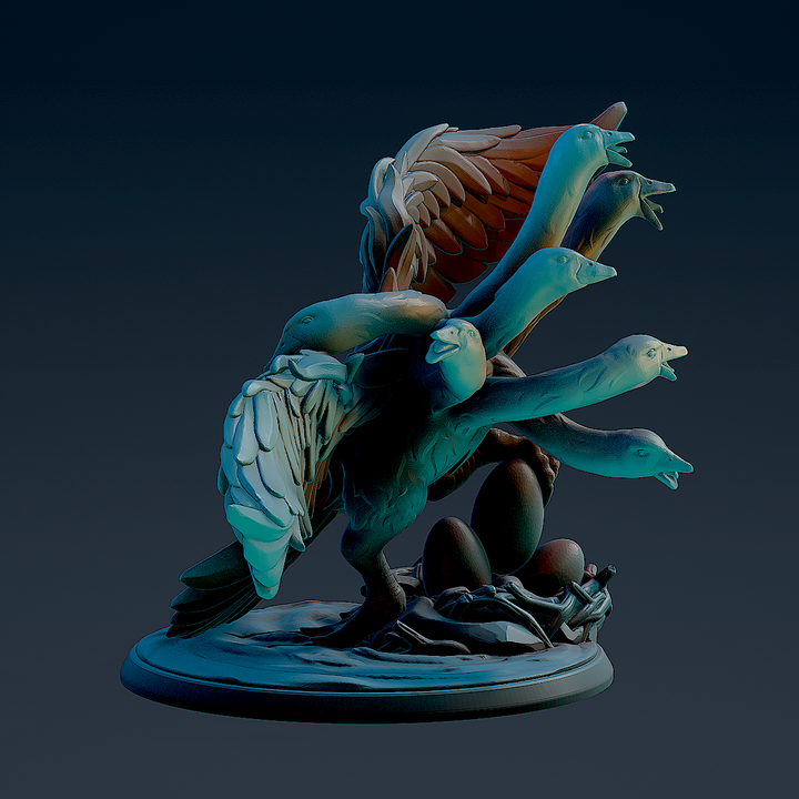 3D Printable Goose Hydra by MiniShev