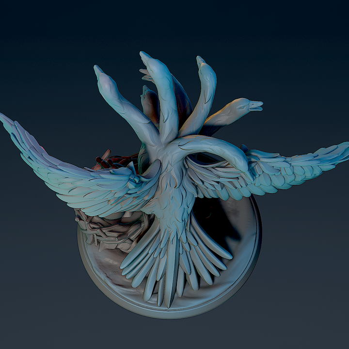 3D Printable Goose Hydra by MiniShev