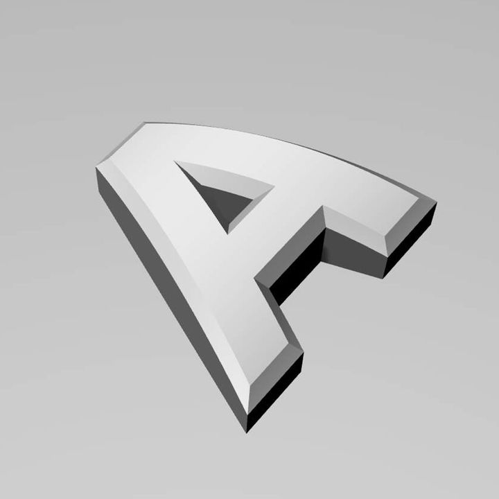 3D Printable 3d letters and numbers STL - STL file for 3D printer, 3D ...