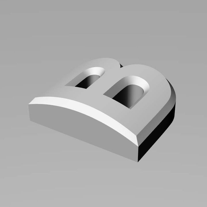 3D Printable 3d letters and numbers STL - STL file for 3D printer, 3D ...