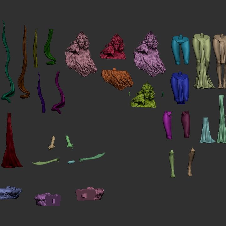 3D Printable Princess of Mars 3D Print by CA3D Studios