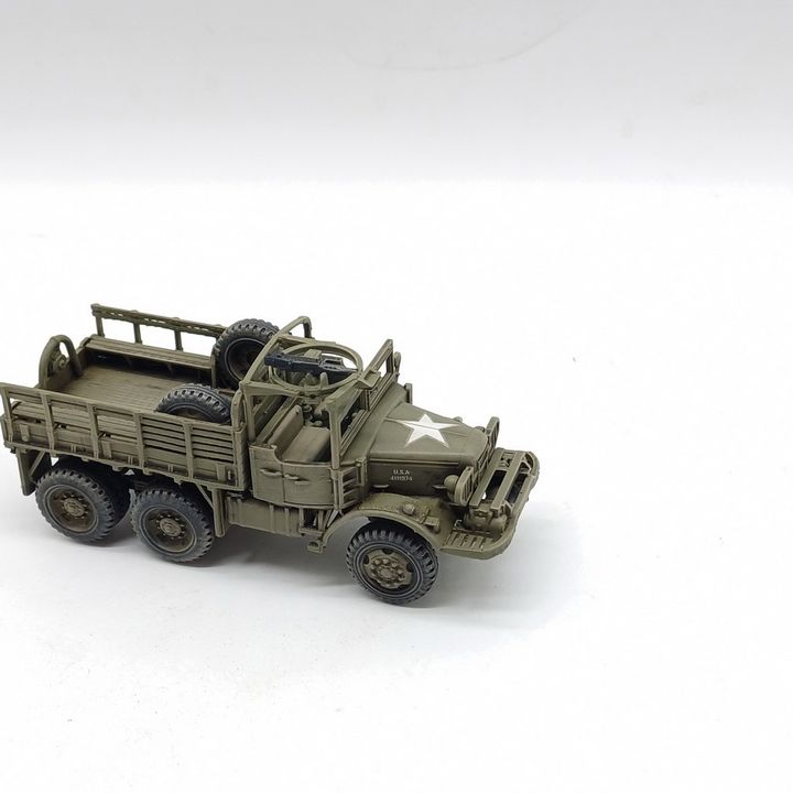 3D Printable Mack NO cargo truck (7.5-ton, 6x6) (US, WW2) by Wargame3d