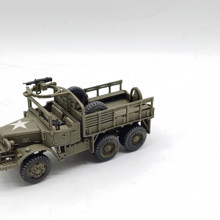 3D Printable Mack NO cargo truck (7.5-ton, 6x6) (US, WW2) by Wargame3d