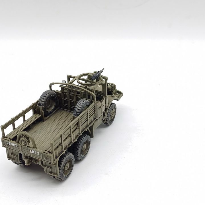 3D Printable Mack NO cargo truck (7.5-ton, 6x6) (US, WW2) by Wargame3d