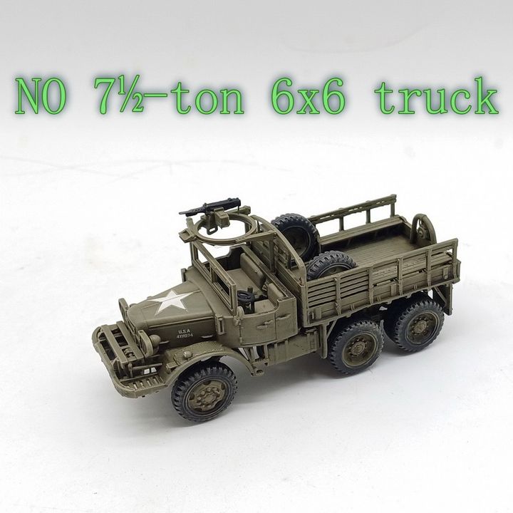 3D Printable Mack NO cargo truck (7.5-ton, 6x6) (US, WW2) by Wargame3d