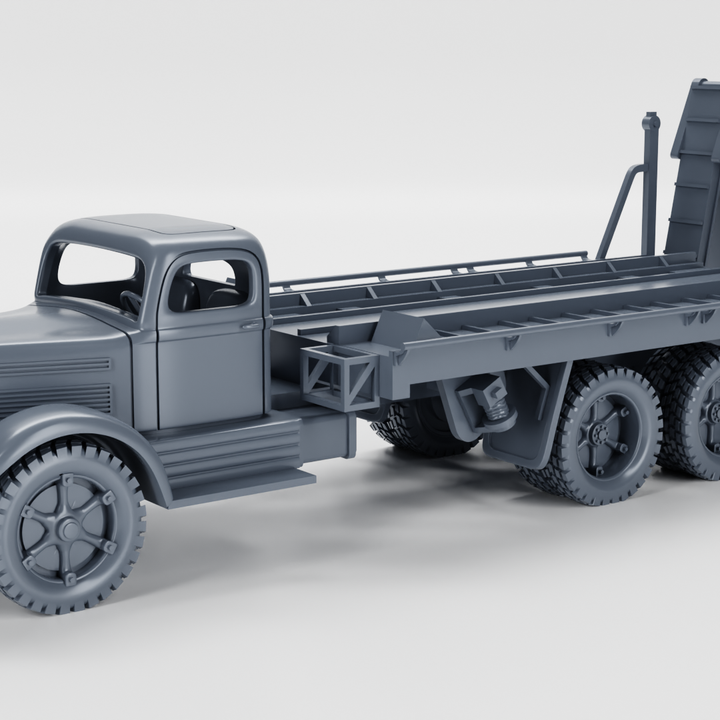 3D Printable White 920 Tank Transporter (18-Ton, 6x4) (US, WW2) by ...