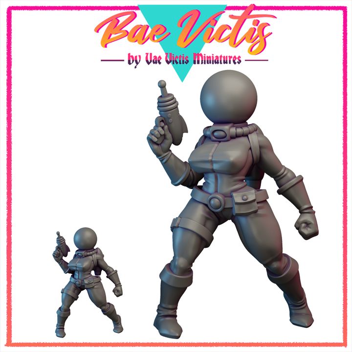3D Printable Bae Victis : Space Bae 32MM and 75MM [PRE-SUPPORTED] by ...