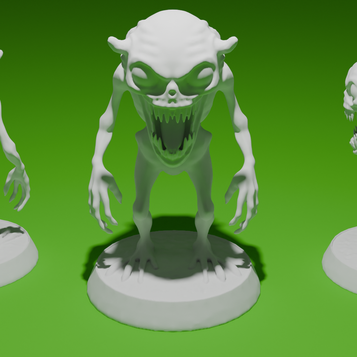3D Printable Lesser Demon, FREE! Unsupported by Drog Bloodfist