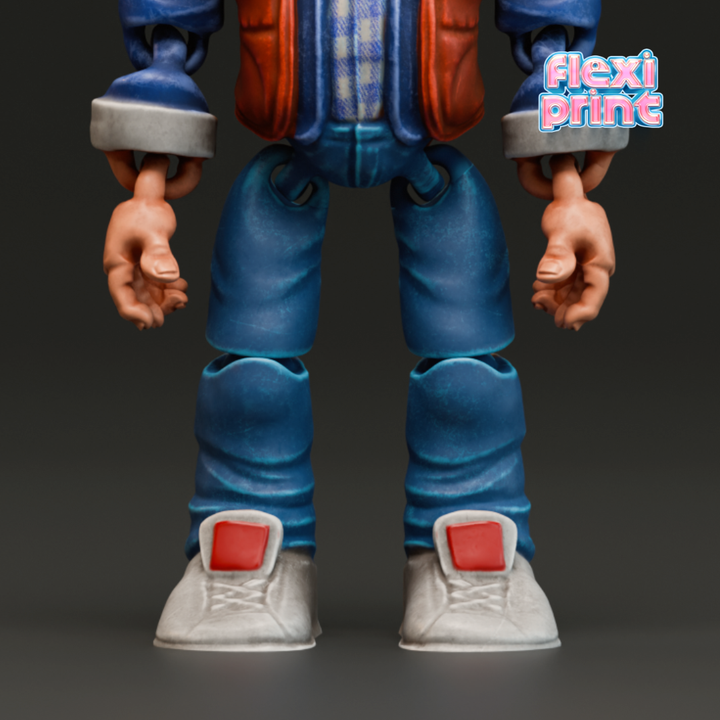 3D Printable Marty Mcfly | Flexi Print by Flexi Print