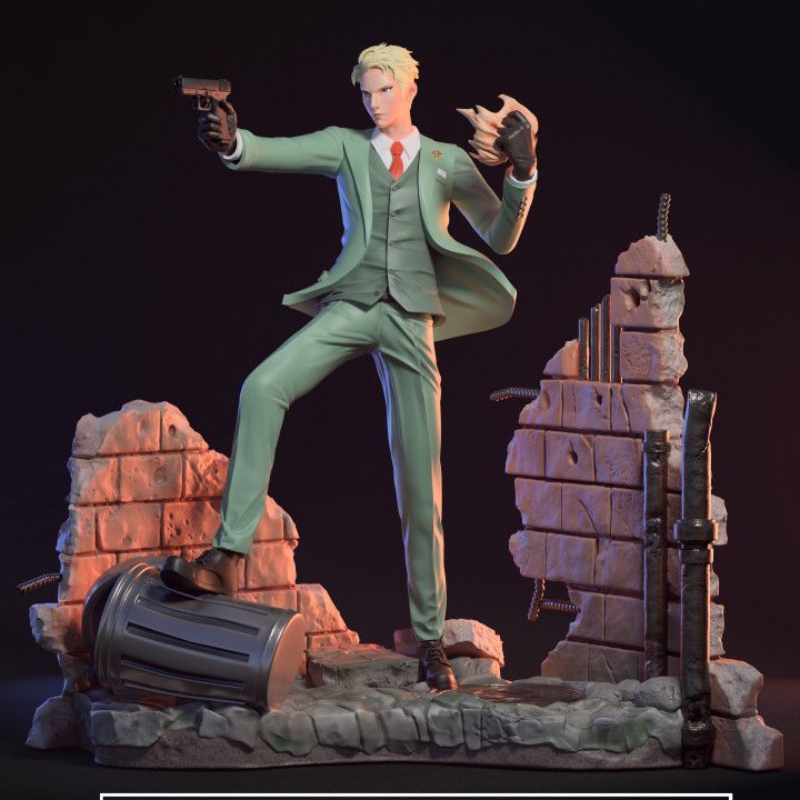 3D Printable Agent Twilight by Chuya Factory