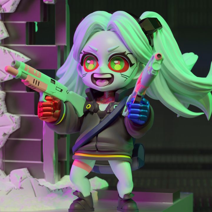 3D Printable Tiny Terror by Chuya Factory