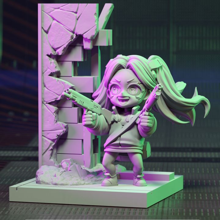 3D Printable Tiny Terror by Chuya Factory