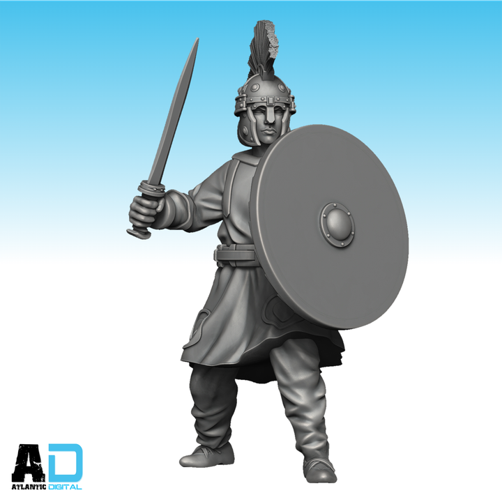 3D Printable What If: Female Late Roman Legionaries by Wargames Atlantic