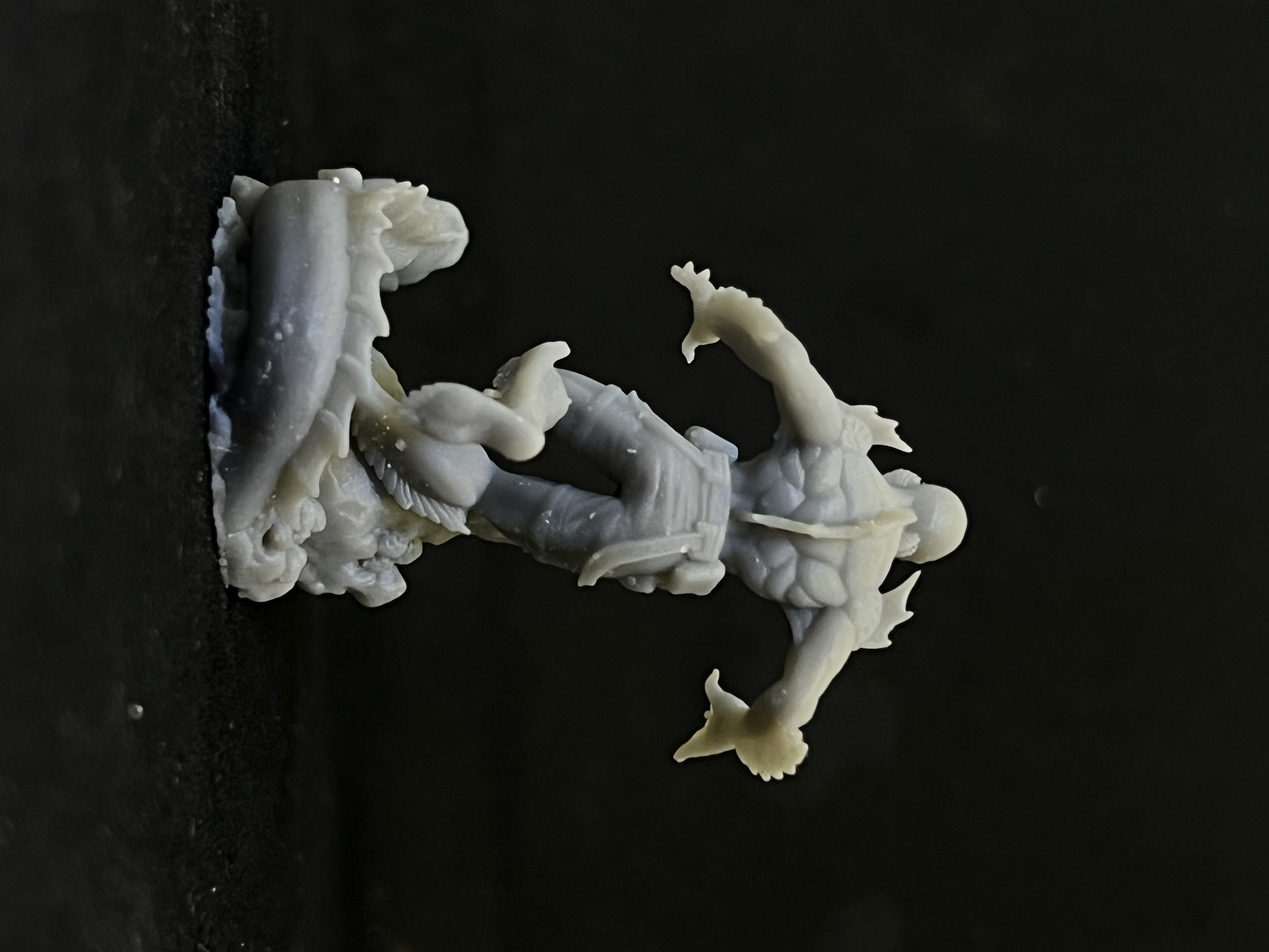 3D Printable HUMANOID AMPHIBIOUS MAN 1 by PAPSIKELS MINIATURES