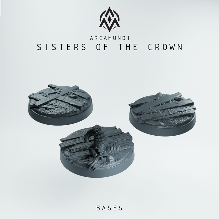 3D Printable Sisters of the Crown (nun build kit) by Arcamundi