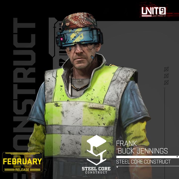 3D Printable Cyberpunk models BUNDLE - Steel Core Construct ...