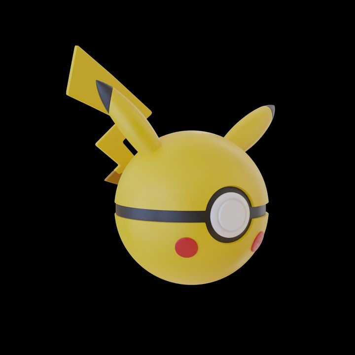 3D Printable Pikaball by Studio Tridimen