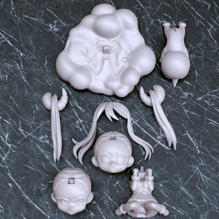 3D Printable Celestial Spirit Mage by Chuya Factory