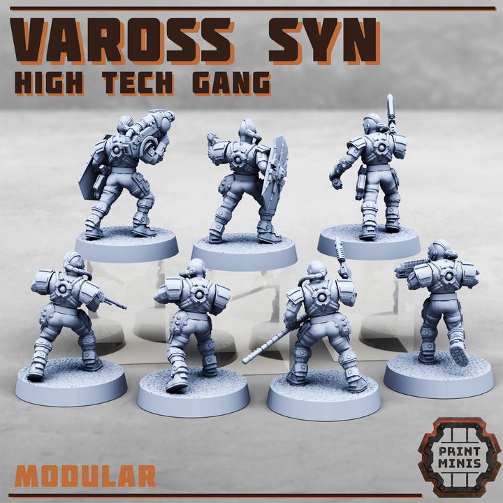 3D Printable March 2025 Collection by Print Minis