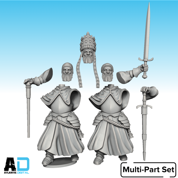 3D Printable Pope Julius II by Wargames Atlantic
