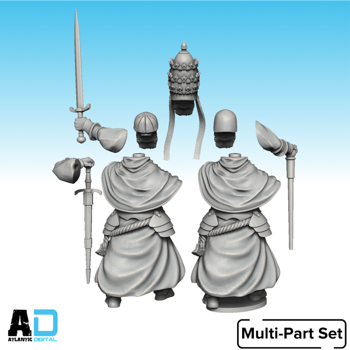 3D Printable Pope Julius II by Wargames Atlantic