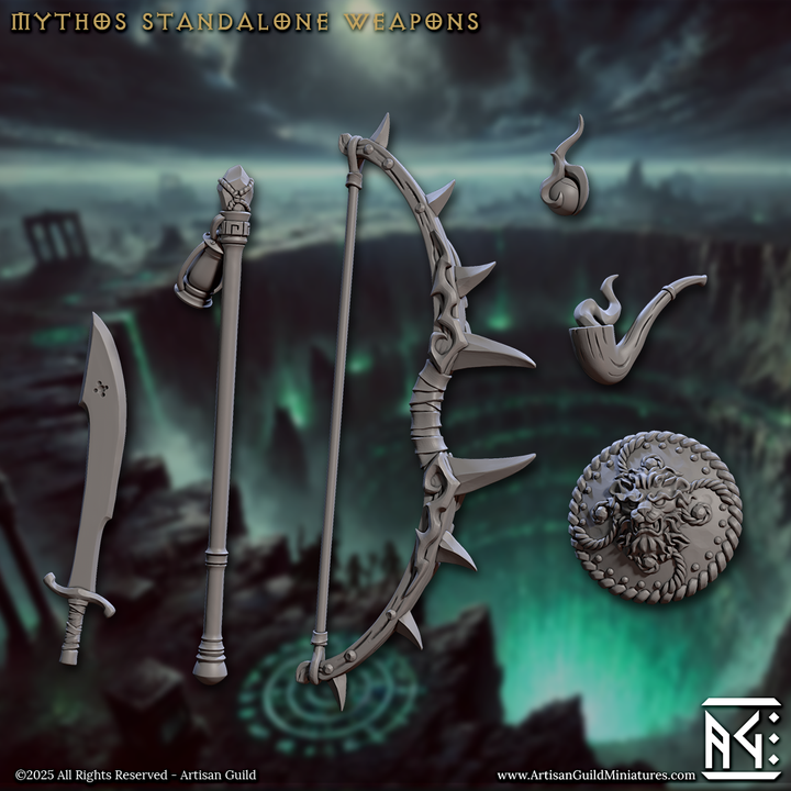 3D Printable Standalone Weapons (Descent into the Hive of the All ...