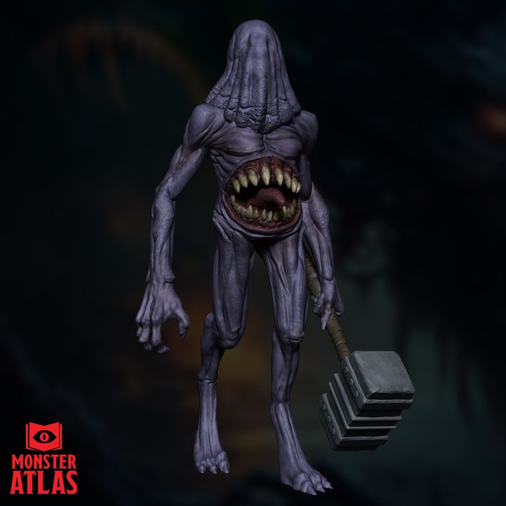 3D Printable Tomb Tapper by Monster Atlas