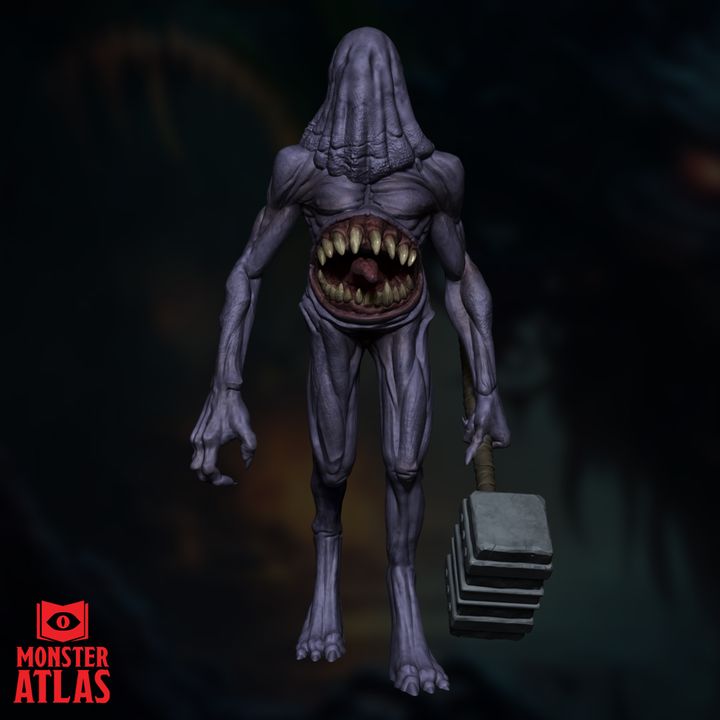 3D Printable Tomb Tapper by Monster Atlas