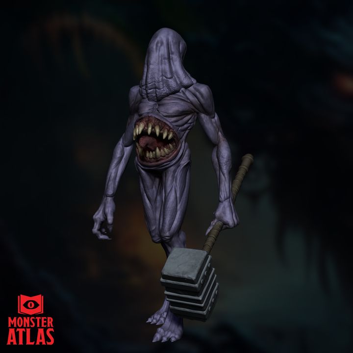 3D Printable Tomb Tapper by Monster Atlas