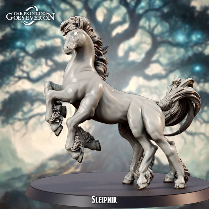 3D Printable Asgard Amusement - March 2025 - Presupported by The Printing Goes Ever On