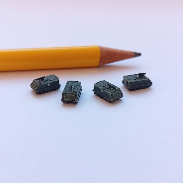 3D Printable M113 for 3mm (1/600) scale by Simon Jajko