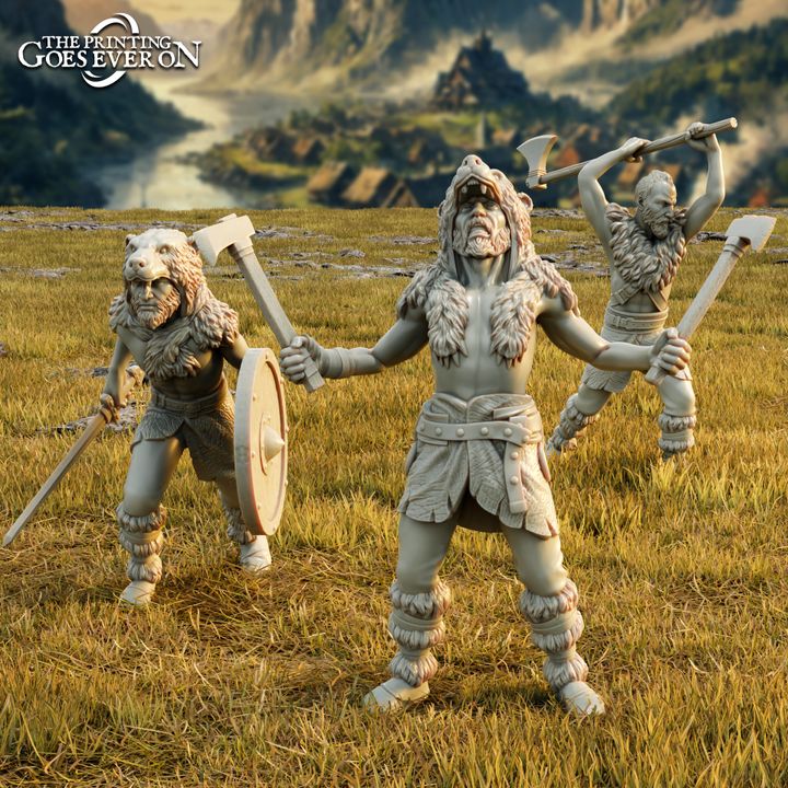 3D Printable Tales of the Sea Raiders - Presupported by The Printing ...