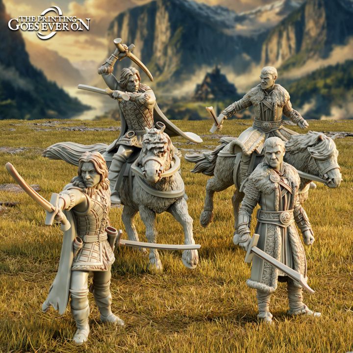 3D Printable Tales of the Sea Raiders - Presupported by The Printing ...