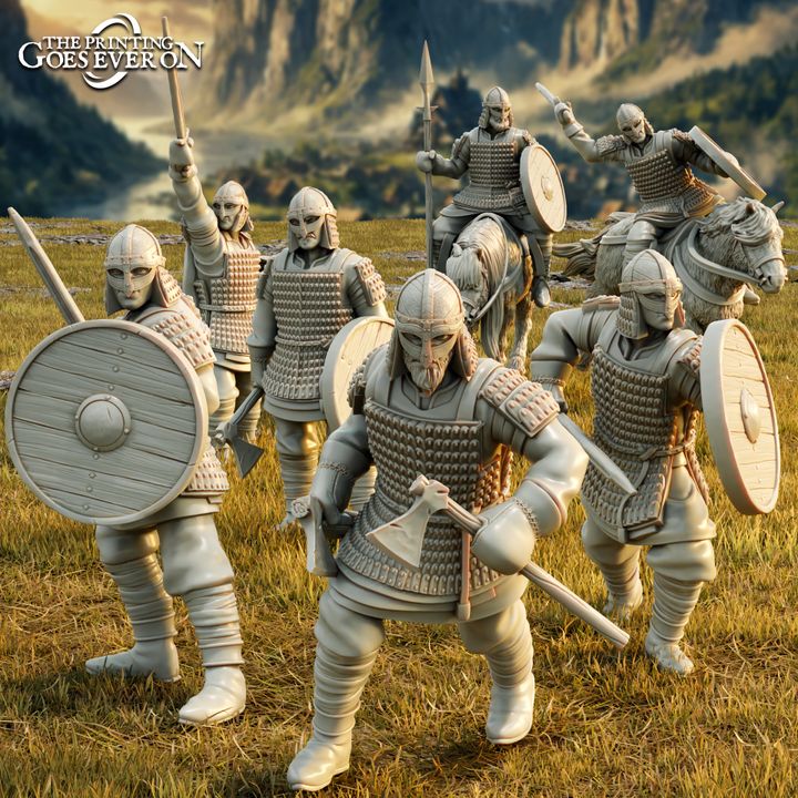 3D Printable Tales of the Sea Raiders - Presupported by The Printing ...