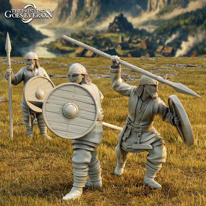 3D Printable Tales of the Sea Raiders - Presupported by The Printing ...