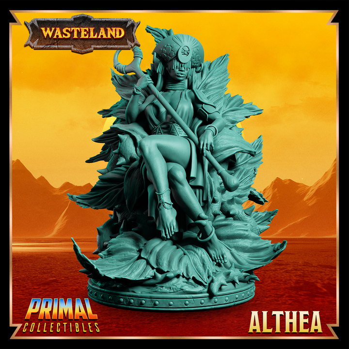 3D Printable Sorcerer Queen - Althea - March 2025 - Wasteland by PRIMAL ...