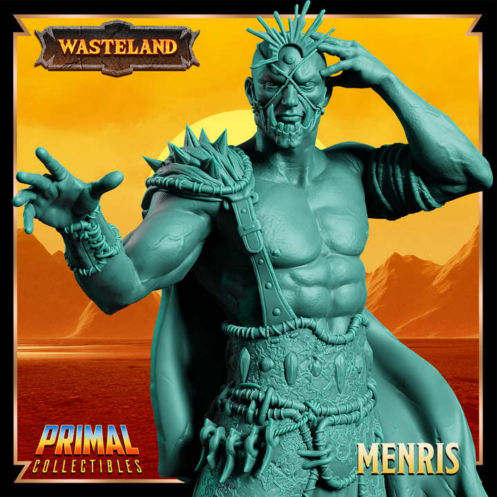 3D Printable Psionicist - Menris - March 2025 - Wasteland by PRIMAL ...