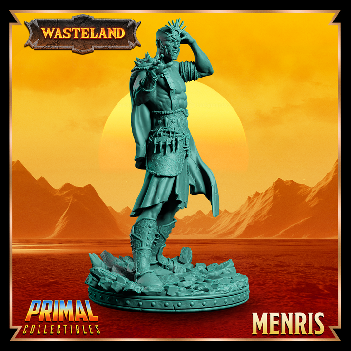 3D Printable Psionicist - Menris - March 2025 - Wasteland by PRIMAL ...