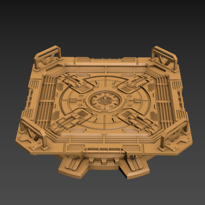 3D Printable Titan Walker Poseable 100mm by Extra Guy