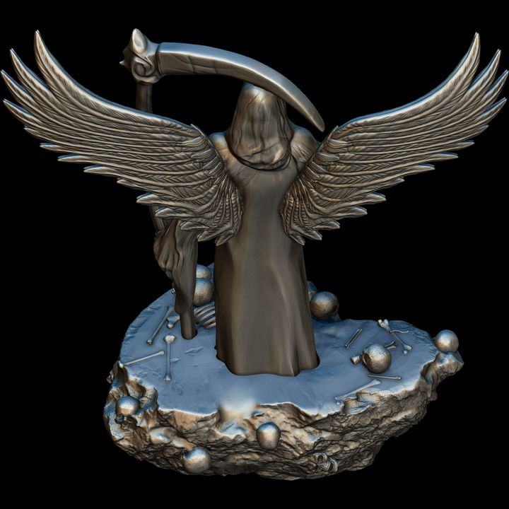 3D Printable Grim Reaper Figure STL file for 3d printing by SIAMAK ...