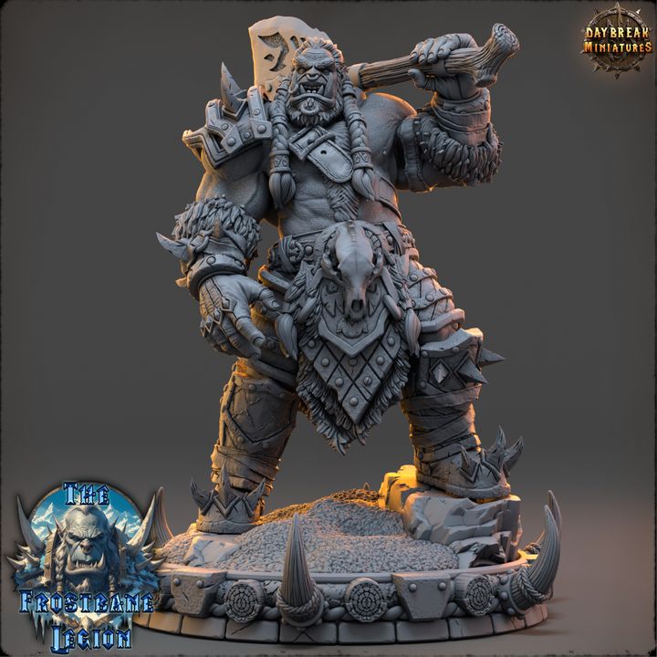 3D Printable The Frostbane Legion - COMPLETE PACK by Daybreak Miniatures