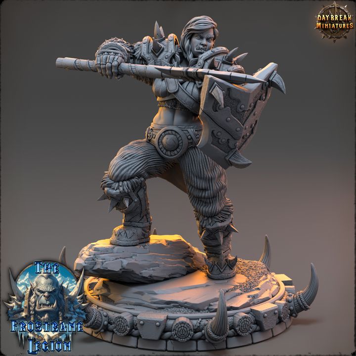 3D Printable The Frostbane Legion - COMPLETE PACK by Daybreak Miniatures