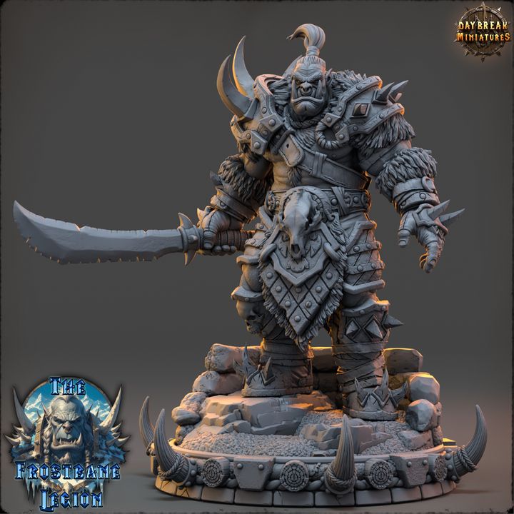 3D Printable The Frostbane Legion - COMPLETE PACK by Daybreak Miniatures