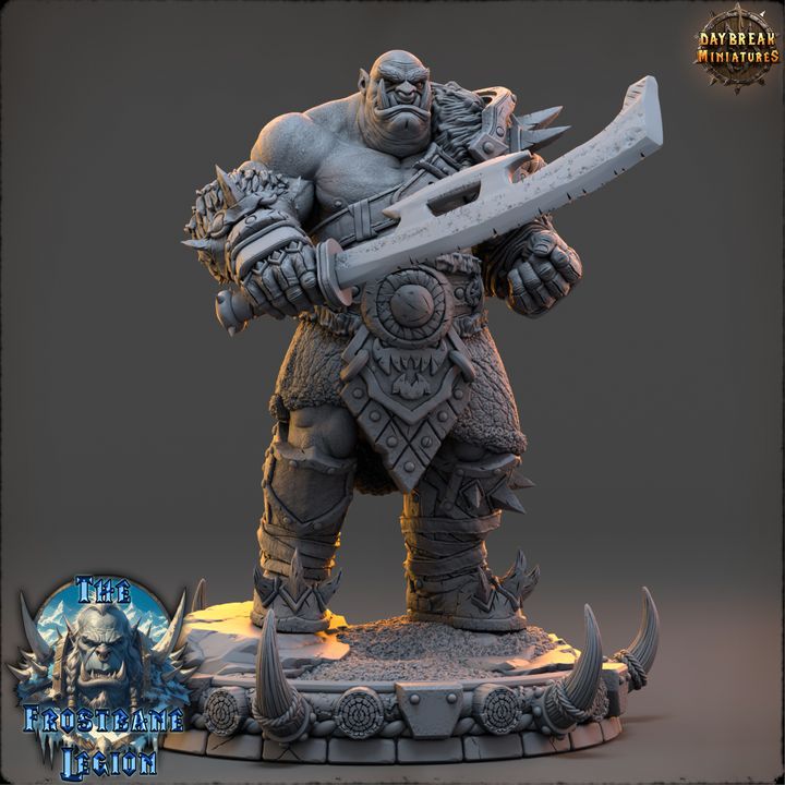 3D Printable The Frostbane Legion - COMPLETE PACK by Daybreak Miniatures