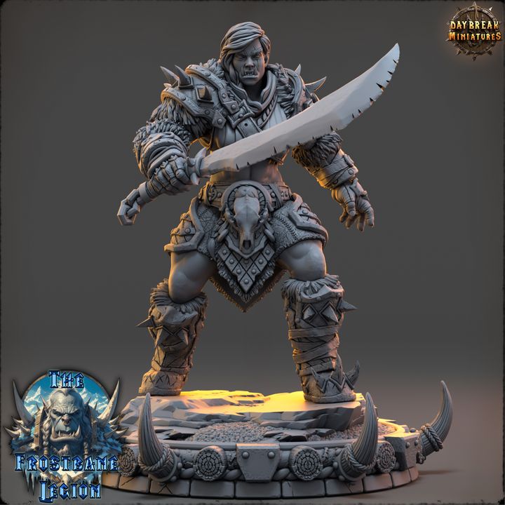 3D Printable The Frostbane Legion - COMPLETE PACK by Daybreak Miniatures