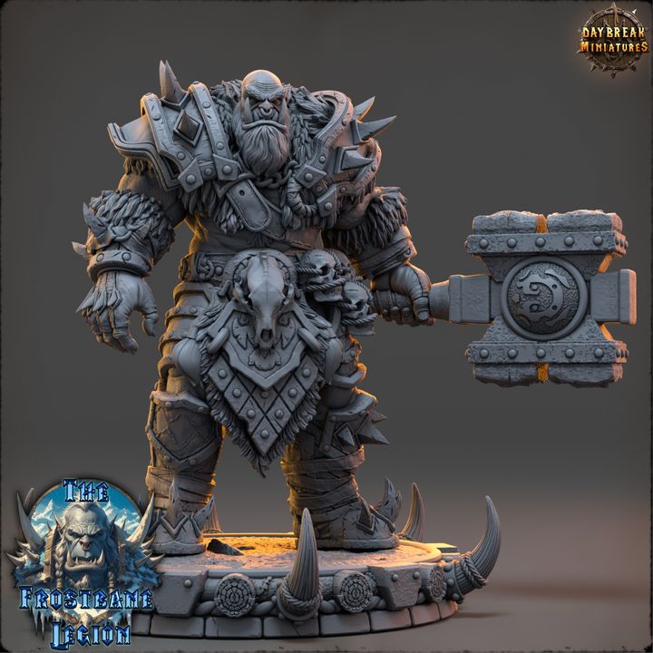 3D Printable The Frostbane Legion - COMPLETE PACK by Daybreak Miniatures
